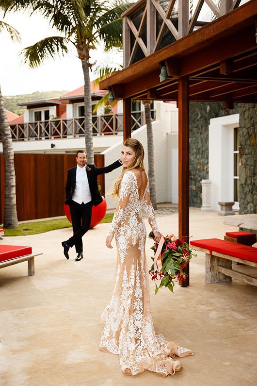 Kurt Busch's St. Barths Wedding