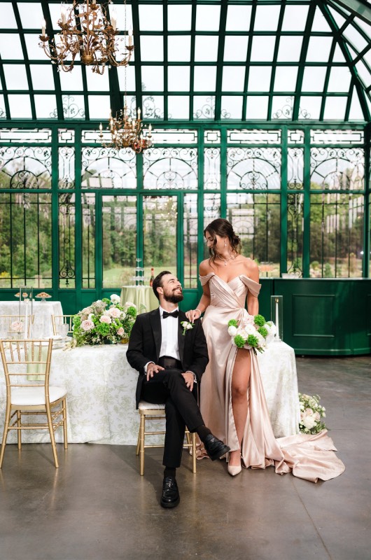 European Garden Party at Winston-Salem, North Carolina | Southern Bride