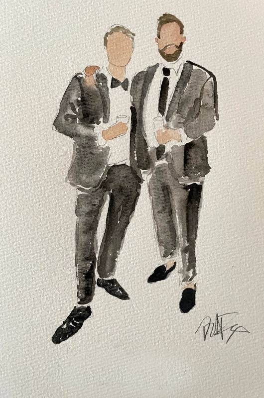 Why Live Guest Painting is the Wedding Art Trend You Didn’t Know You ...