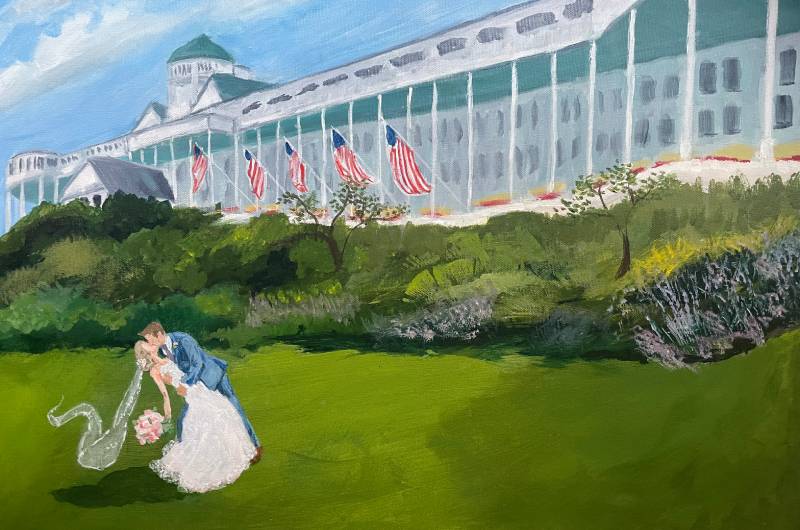 Why Live Guest Painting is the Wedding Art Trend You Didn’t Know You ...